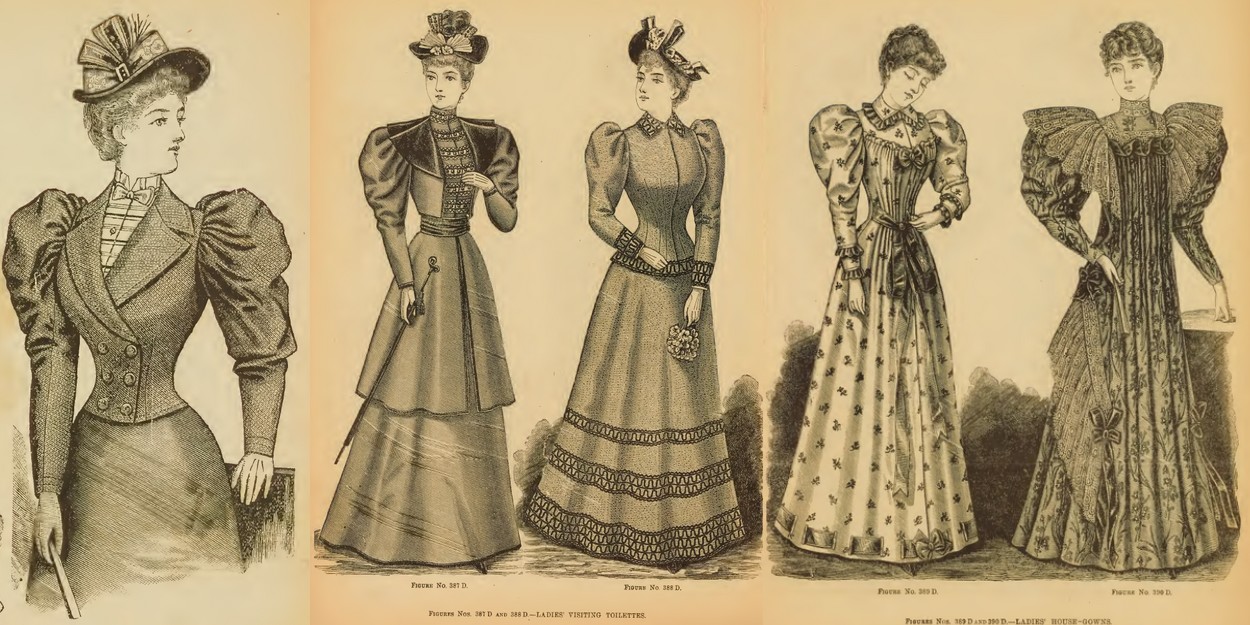 Women's Fashions in the 1890s - Reading Pilgrimage